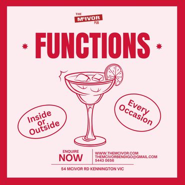 What's On | The McIvor Pub